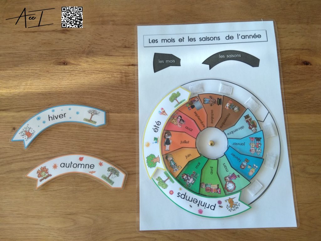 [La nature cyclique du temps] Les mois de l’année | Autisme et école ...
